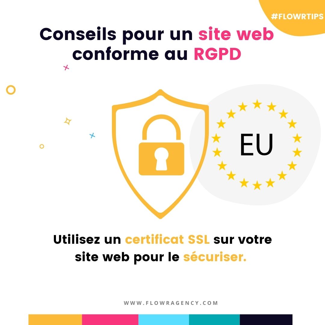 Tips for an RGPD compliant website | Flowr Agency